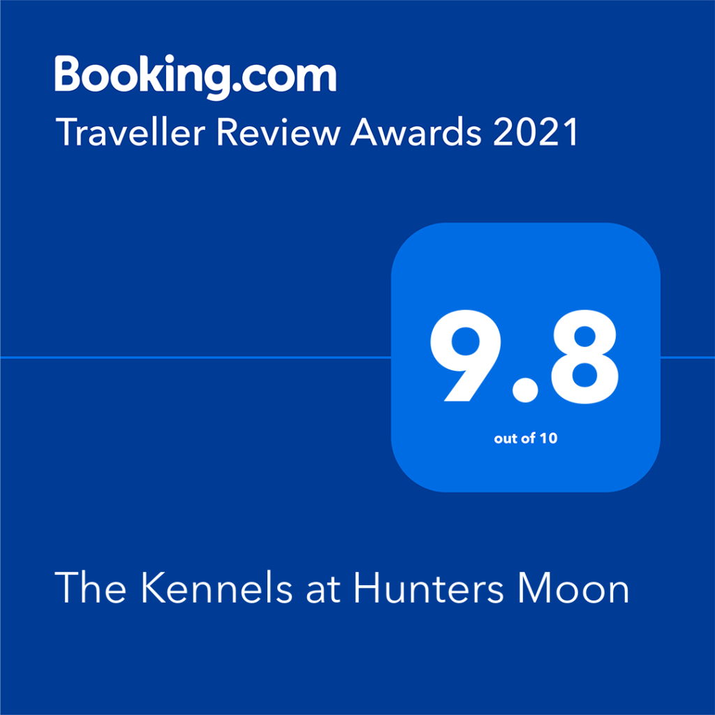 AWARDED BOOKING.COM TRAVELLER REVIEW AWARD 2021 – Hunters Moon B&B